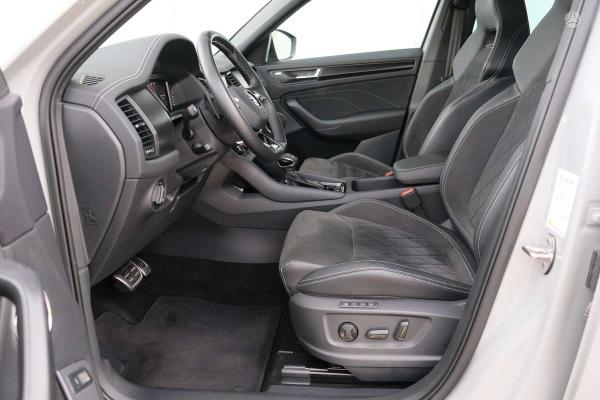 Pelēks Skoda Kodiaq 2024 Viļņa, ar dzinēja tilpumu 1.98 L un nobraukumu 53 tūkst. km par 39400 €, foto 7 vietnē AUTOMOTO.COM.LV