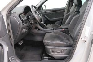 Grey Skoda Kodiaq 2024 in Vilnius, with an engine capacity of 1.98 L and mileage of 53 thousand km for 39400 €, photo 8 on AUTOMOTO.COM.LV