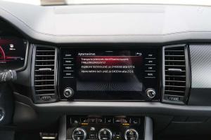 Grey Skoda Kodiaq 2024 in Vilnius, with an engine capacity of 1.98 L and mileage of 53 thousand km for 39400 €, photo 13 on AUTOMOTO.COM.LV