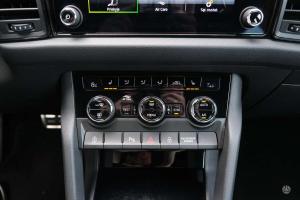 Grey Skoda Kodiaq 2024 in Vilnius, with an engine capacity of 1.98 L and mileage of 53 thousand km for 39400 €, photo 19 on AUTOMOTO.COM.LV