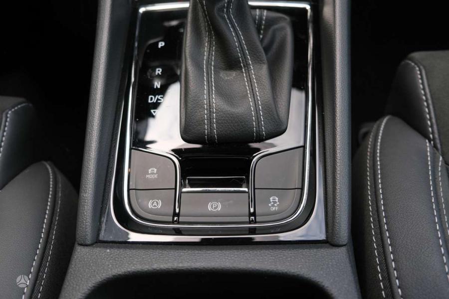 Grey Skoda Kodiaq 2024 in Vilnius, with an engine capacity of 1.98 L and mileage of 53 thousand km for 39400 €, photo 20 on AUTOMOTO.COM.LV
