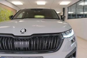Grey Skoda Kodiaq 2024 in Vilnius, with an engine capacity of 1.98 L and mileage of 53 thousand km for 39400 €, photo 35 on AUTOMOTO.COM.LV