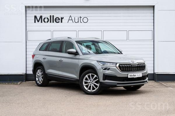 Grey Skoda Kodiaq 2024 in Riga, with an engine capacity of 2.00 L and mileage of 147 thousand km for 28950 €, photo 2 on AUTOMOTO.COM.LV