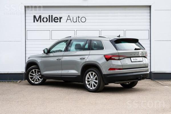 Grey Skoda Kodiaq 2024 in Riga, with an engine capacity of 2.00 L and mileage of 147 thousand km for 28950 €, photo 4 on AUTOMOTO.COM.LV