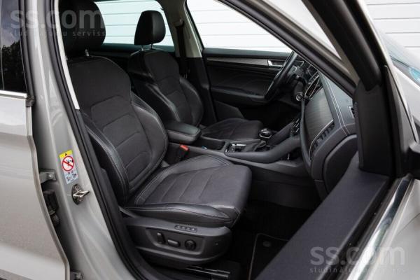 Grey Skoda Kodiaq 2024 in Riga, with an engine capacity of 2.00 L and mileage of 147 thousand km for 28950 €, photo 7 on AUTOMOTO.COM.LV