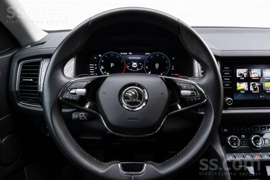 Pelēks Skoda Kodiaq 2024 Rīga, ar dzinēja tilpumu 2.00 L un nobraukumu 147 tūkst. km par 28950 €, foto 24 vietnē AUTOMOTO.COM.LV