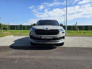 Pelēks Skoda Kodiaq 2024 Klaipėda, ar dzinēja tilpumu 1.97 L un nobraukumu 40 tūkst. km par 35000 €, foto  vietnē AUTOMOTO.COM.LV