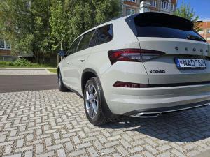Pelēks Skoda Kodiaq 2024 Klaipėda, ar dzinēja tilpumu 1.97 L un nobraukumu 40 tūkst. km par 35000 €, foto 8 vietnē AUTOMOTO.COM.LV