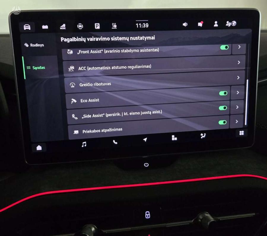Pelēks Skoda Kodiaq 2024 Šauļi, ar dzinēja tilpumu 1.50 L un nobraukumu 35 tūkst. km par 36900 €, foto 20 vietnē AUTOMOTO.COM.LV