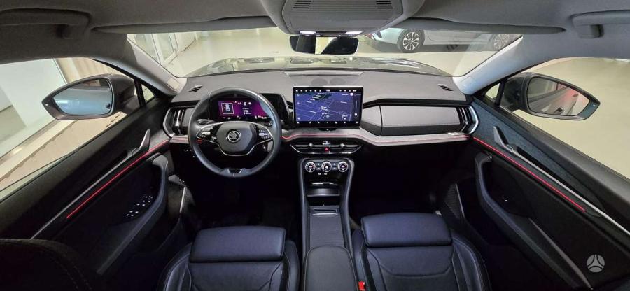 Pelēks Skoda Kodiaq 2024 Šauļi, ar dzinēja tilpumu 1.50 L un nobraukumu 35 tūkst. km par 36900 €, foto 38 vietnē AUTOMOTO.COM.LV
