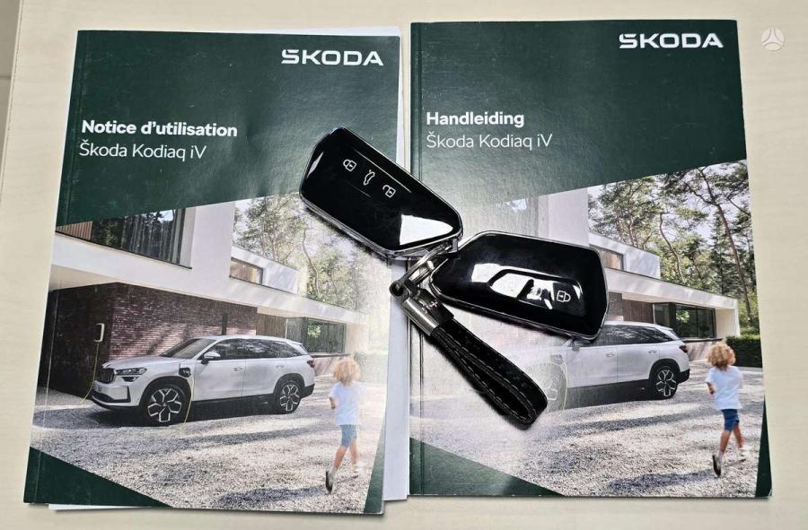 Pelēks Skoda Kodiaq 2024 Šauļi, ar dzinēja tilpumu 1.50 L un nobraukumu 35 tūkst. km par 36900 €, foto 39 vietnē AUTOMOTO.COM.LV
