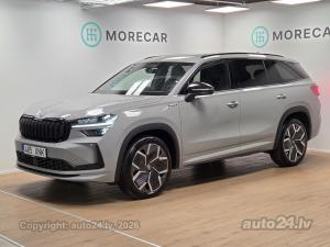 Grey Skoda Kodiaq 2024 in Tallinn, with an engine capacity of 2.00 L and mileage of 28 thousand km for 46900 €, photo  on AUTOMOTO.COM.LV