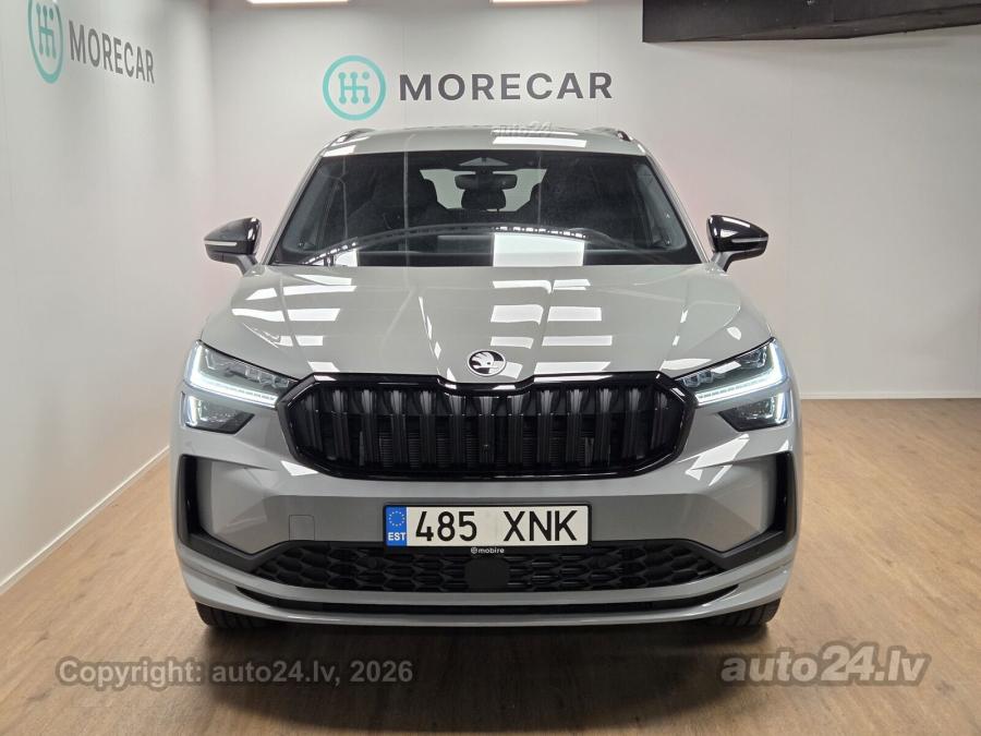 Серый Шкода Kodiaq 2024 в Таллин, объемом двигателя 2.00 л и пробегом 28 тыс. км за 46900 €, фото 3 на AUTOMOTO.COM.LV