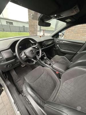 Grey Skoda Kodiaq 2024 in Panevezys, with an engine capacity of 1.97 L and mileage of 75 thousand km for 35900 €, photo 9 on AUTOMOTO.COM.LV