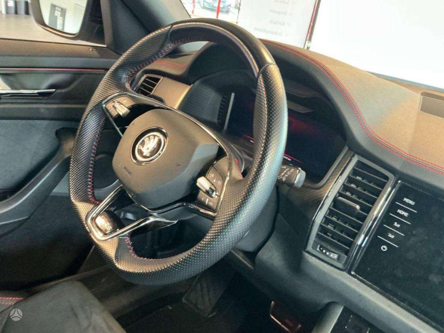 Pelēks Skoda Kodiaq 2024 Viļņa, ar dzinēja tilpumu 1.98 L un nobraukumu 152 tūkst. km par 33900 €, foto 9 vietnē AUTOMOTO.COM.LV
