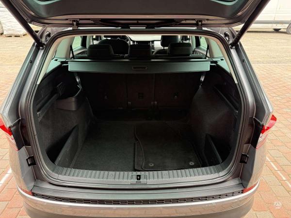 Grey Skoda Kodiaq 2024 in Panevezys, with an engine capacity of 1.97 L and mileage of 95 thousand km for 27300 €, photo 10 on AUTOMOTO.COM.LV