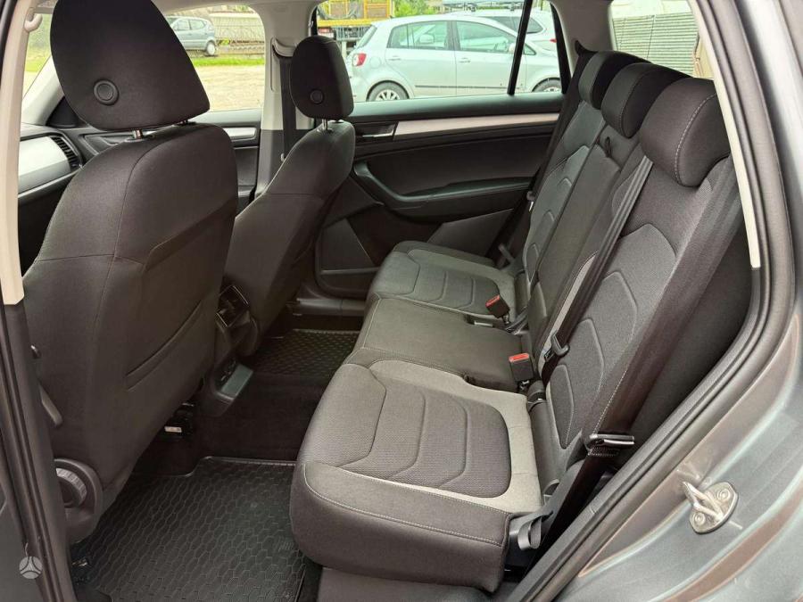 Серый Шкода Kodiaq 2024 в Паневежис, объемом двигателя 1.97 л и пробегом 95 тыс. км за 27300 €, фото 13 на AUTOMOTO.COM.LV