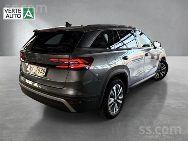 Grey Skoda Kodiaq 2024 in Riga, with an engine capacity of 1.50 L and mileage of 18 thousand km for 33990 €, photo 5 on AUTOMOTO.COM.LV
