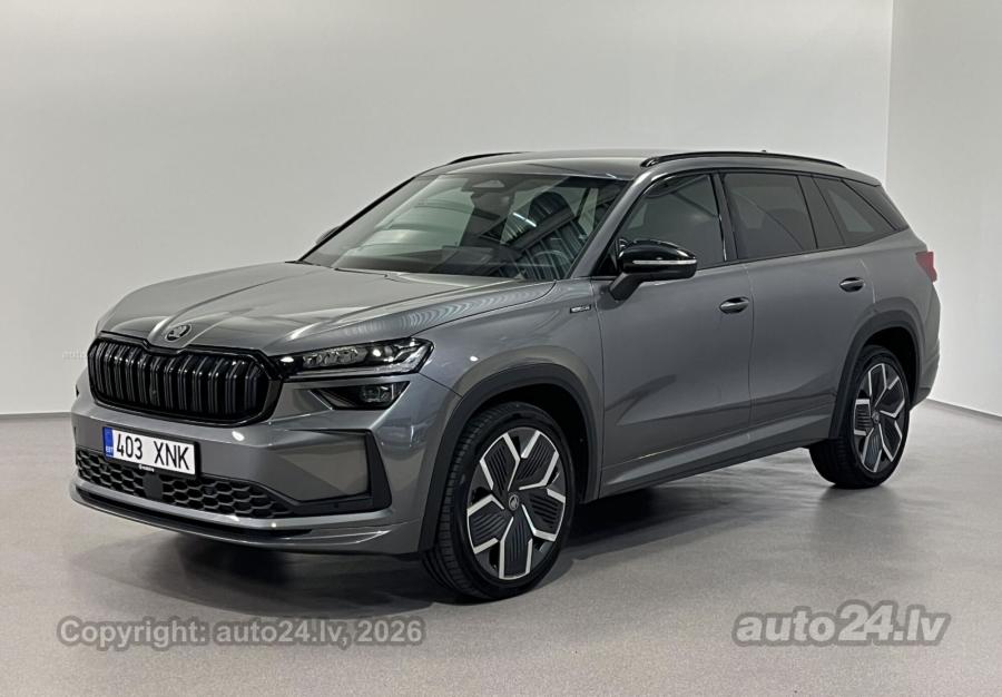 Серый Шкода Kodiaq 2024 в Таллин, объемом двигателя 2.00 л и пробегом 36 тыс. км за 45900 €, фото 1 на AUTOMOTO.COM.LV