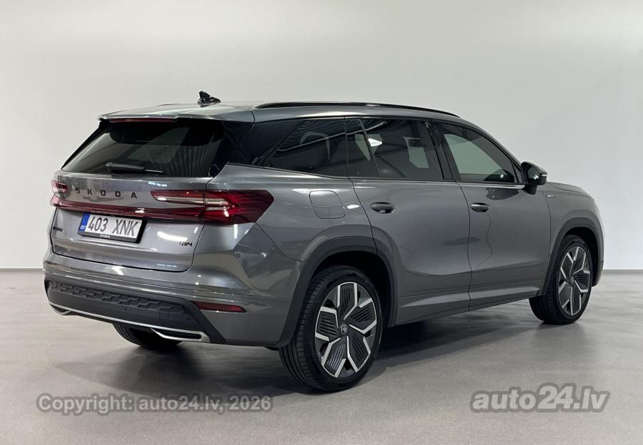 Серый Шкода Kodiaq 2024 в Таллин, объемом двигателя 2.00 л и пробегом 36 тыс. км за 45900 €, фото 3 на AUTOMOTO.COM.LV