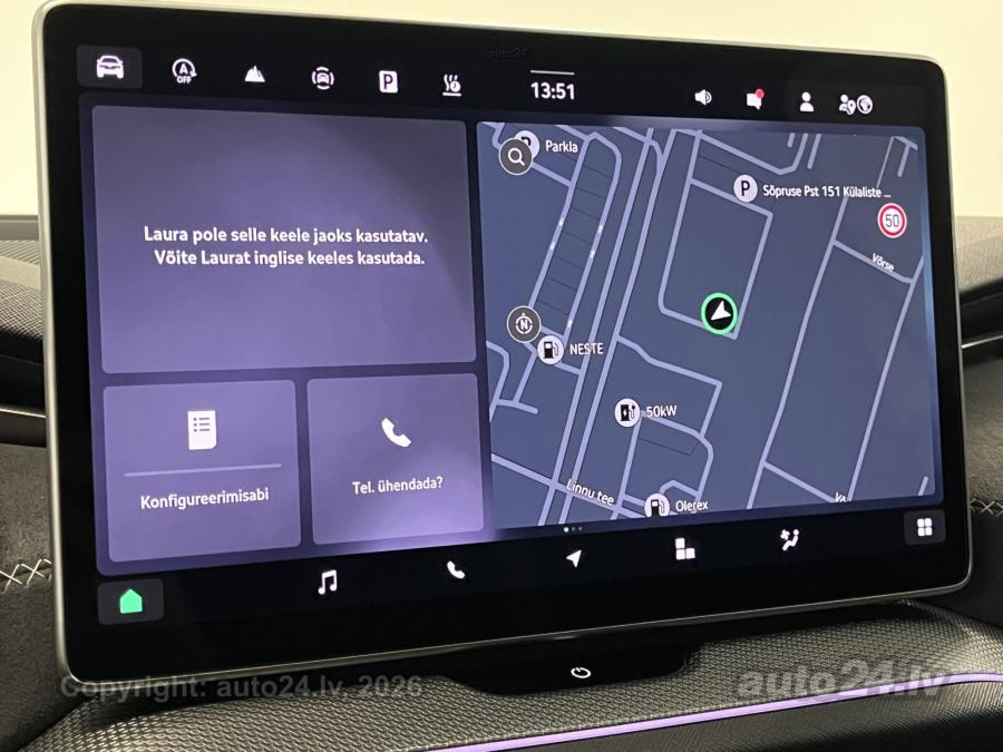 Серый Шкода Kodiaq 2024 в Таллин, объемом двигателя 2.00 л и пробегом 36 тыс. км за 45900 €, фото 7 на AUTOMOTO.COM.LV