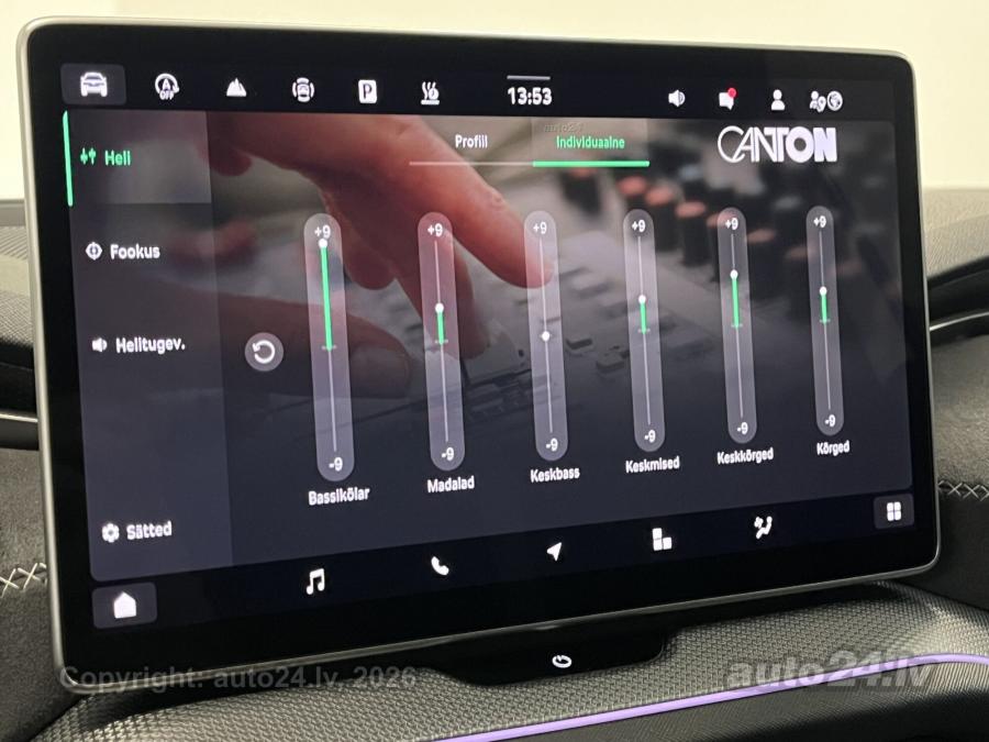 Серый Шкода Kodiaq 2024 в Таллин, объемом двигателя 2.00 л и пробегом 36 тыс. км за 45900 €, фото 12 на AUTOMOTO.COM.LV