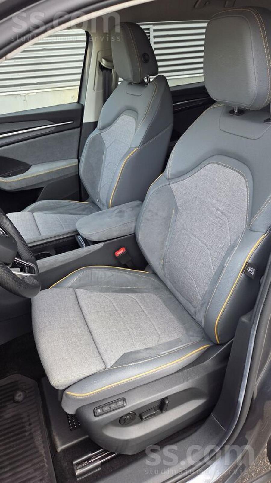 Pelēks Skoda Kodiaq 2024 Rīga, ar dzinēja tilpumu 1.50 L un nobraukumu 29 tūkst. km par 32500 €, foto 12 vietnē AUTOMOTO.COM.LV