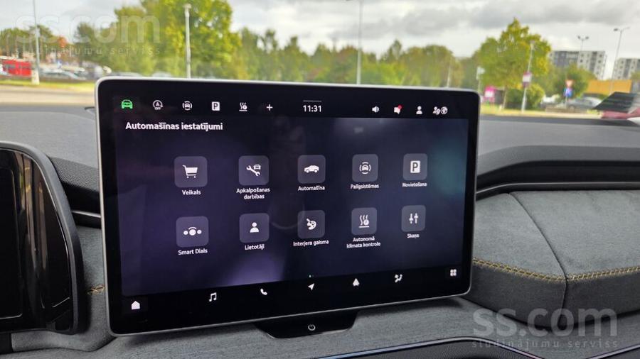 Pelēks Skoda Kodiaq 2024 Rīga, ar dzinēja tilpumu 1.50 L un nobraukumu 29 tūkst. km par 32500 €, foto 21 vietnē AUTOMOTO.COM.LV