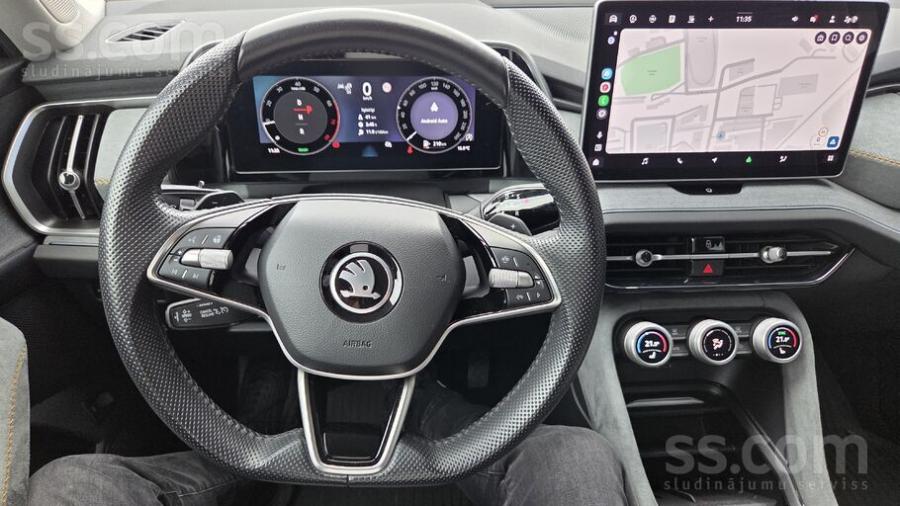 Pelēks Skoda Kodiaq 2024 Rīga, ar dzinēja tilpumu 1.50 L un nobraukumu 29 tūkst. km par 32500 €, foto 28 vietnē AUTOMOTO.COM.LV