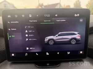 Grey Skoda Kodiaq 2024 in Ventspils, with an engine capacity of 2.00 L and mileage of 42 thousand km for 31500 €, photo 15 on AUTOMOTO.COM.LV