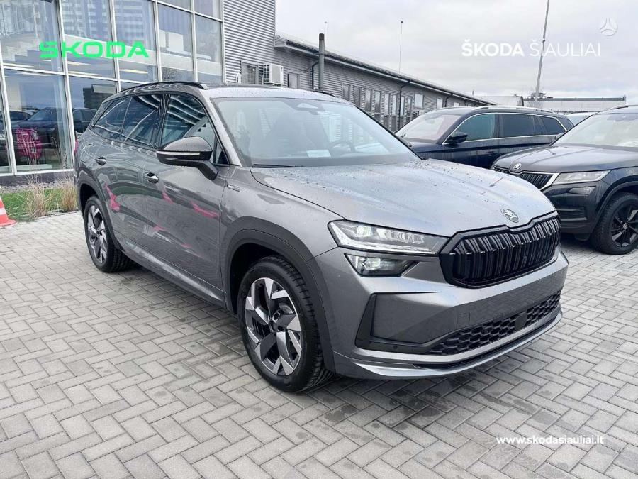 Pelēks Skoda Kodiaq 2025 Šauļi, ar dzinēja tilpumu 1.97 L un nobraukumu 5 tūkst. km par 48300 €, foto 3 vietnē AUTOMOTO.COM.LV