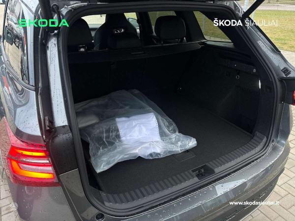 Grey Skoda Kodiaq 2025 in Siauliai, with an engine capacity of 1.97 L and mileage of 5 thousand km for 48300 €, photo 6 on AUTOMOTO.COM.LV