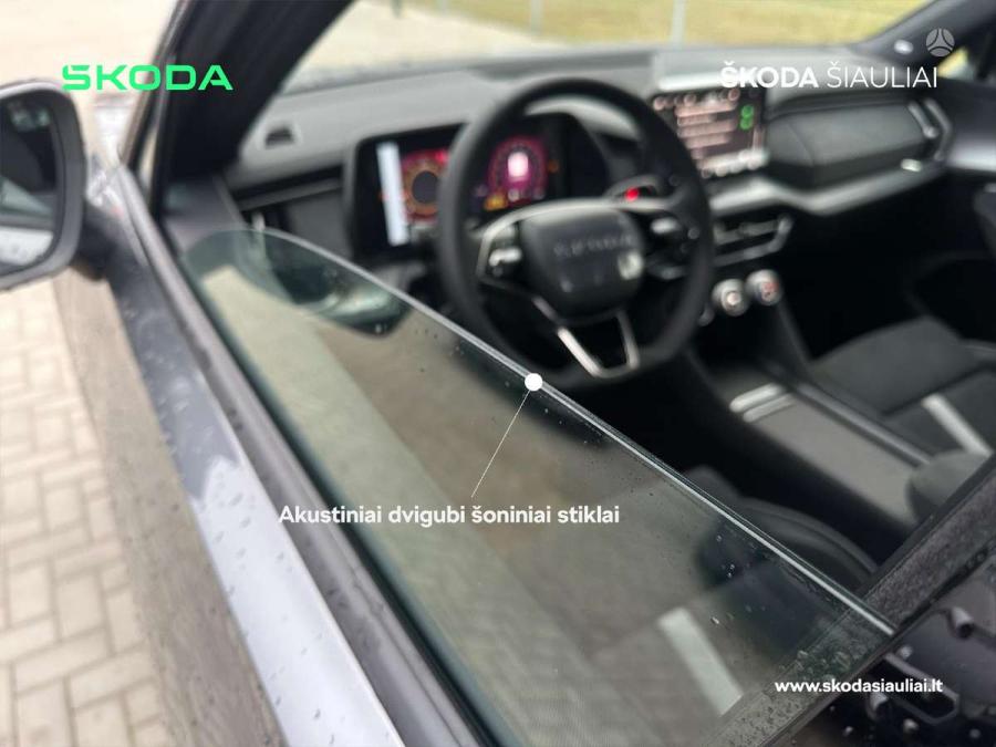 Pelēks Skoda Kodiaq 2025 Šauļi, ar dzinēja tilpumu 1.97 L un nobraukumu 5 tūkst. km par 48300 €, foto 15 vietnē AUTOMOTO.COM.LV