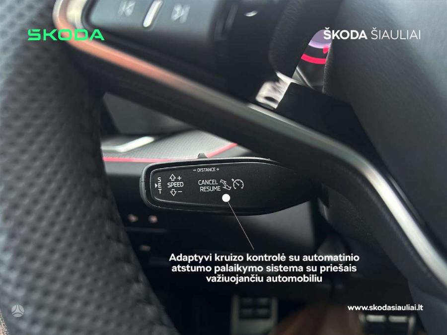 Pelēks Skoda Kodiaq 2025 Šauļi, ar dzinēja tilpumu 1.97 L un nobraukumu 5 tūkst. km par 48300 €, foto 25 vietnē AUTOMOTO.COM.LV