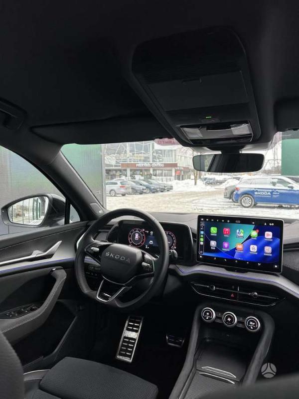 Pelēks Skoda Kodiaq 2025 Klaipėda, ar dzinēja tilpumu 1.98 L un nobraukumu 9 tūkst. km par 47950 €, foto 3 vietnē AUTOMOTO.COM.LV