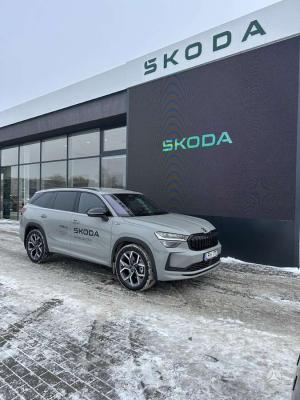 Grey Skoda Kodiaq 2025 in Klaipeda, with an engine capacity of 1.98 L and mileage of 9 thousand km for 47950 €, photo 2 on AUTOMOTO.COM.LV