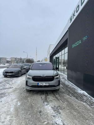Grey Skoda Kodiaq 2025 in Klaipeda, with an engine capacity of 1.98 L and mileage of 9 thousand km for 47950 €, photo 4 on AUTOMOTO.COM.LV