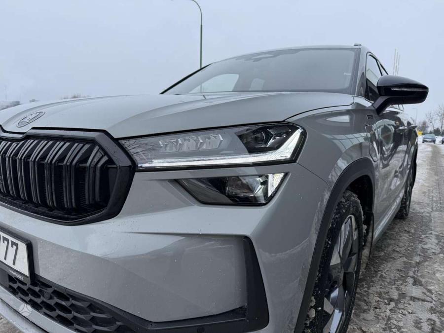 Pelēks Skoda Kodiaq 2025 Klaipėda, ar dzinēja tilpumu 1.50 L un nobraukumu 9 tūkst. km par 43500 €, foto 7 vietnē AUTOMOTO.COM.LV