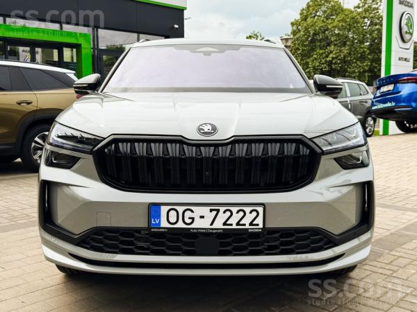 Pelēks Skoda Kodiaq 2025 Daugavpils, ar dzinēja tilpumu 1.50 L un nobraukumu 6 tūkst. km par 39200 €, foto 2 vietnē AUTOMOTO.COM.LV