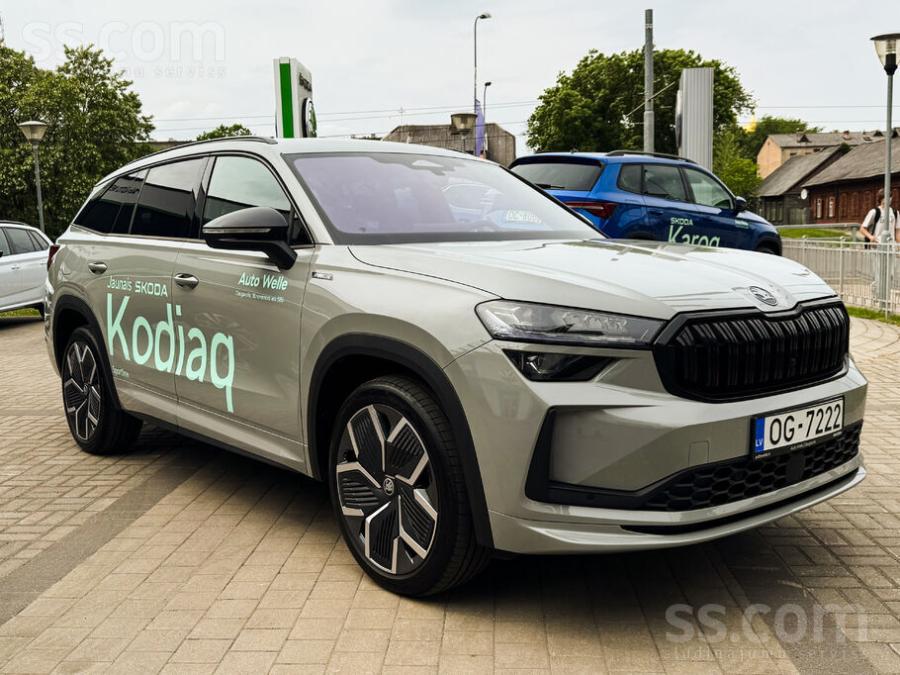 Серый Шкода Kodiaq 2025 в Даугавпилс, объемом двигателя 1.50 л и пробегом 6 тыс. км за 39200 €, фото 4 на AUTOMOTO.COM.LV