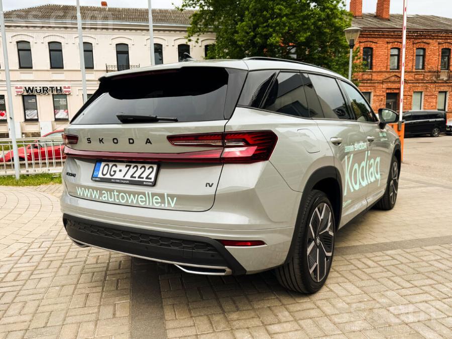 Серый Шкода Kodiaq 2025 в Даугавпилс, объемом двигателя 1.50 л и пробегом 6 тыс. км за 39200 €, фото 5 на AUTOMOTO.COM.LV