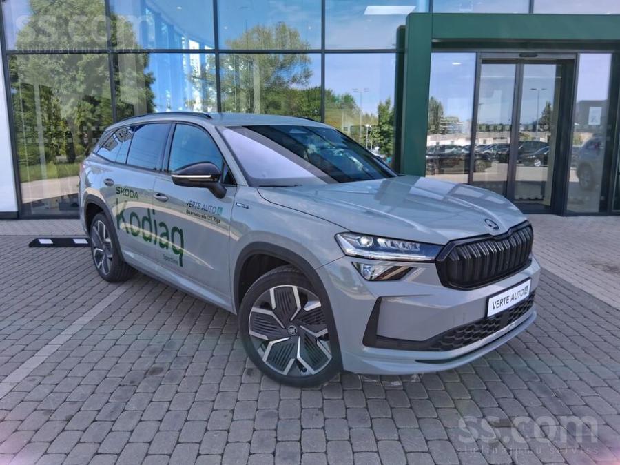 Pelēks Skoda Kodiaq 2025 Rīga, ar dzinēja tilpumu 1.50 L un nobraukumu 13 tūkst. km par 38900 €, foto 3 vietnē AUTOMOTO.COM.LV