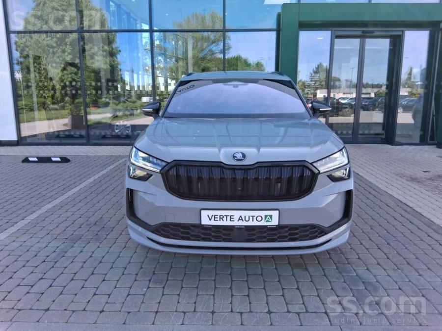 Pelēks Skoda Kodiaq 2025 Rīga, ar dzinēja tilpumu 1.50 L un nobraukumu 13 tūkst. km par 38900 €, foto 6 vietnē AUTOMOTO.COM.LV