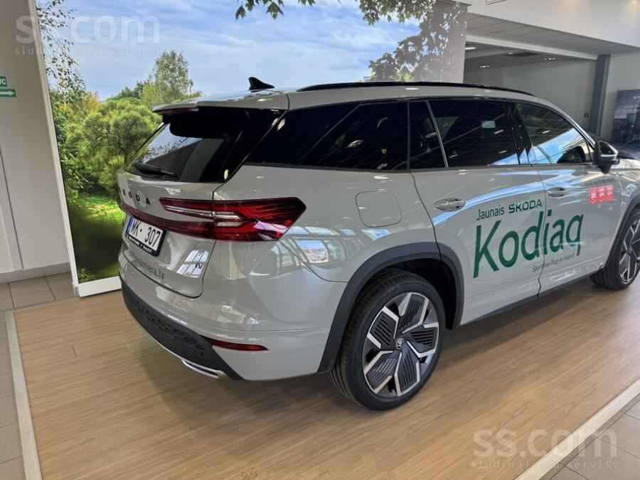 Grey Skoda Kodiaq 2025 in Valmiera, with an engine capacity of 1.50 L and mileage of 5 thousand km for 42700 €, photo 6 on AUTOMOTO.COM.LV