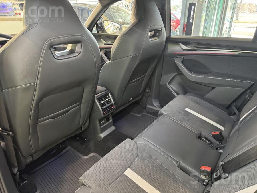 Grey Skoda Kodiaq 2025 in Valmiera, with an engine capacity of 1.50 L and mileage of 5 thousand km for 42700 €, photo 12 on AUTOMOTO.COM.LV