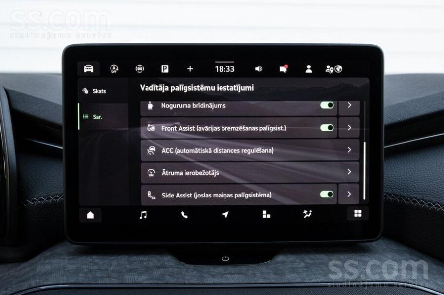Серый Шкода Kodiaq 2025 в Рига, объемом двигателя 2.00 л и пробегом 11 тыс. км за 38950 €, фото 13 на AUTOMOTO.COM.LV