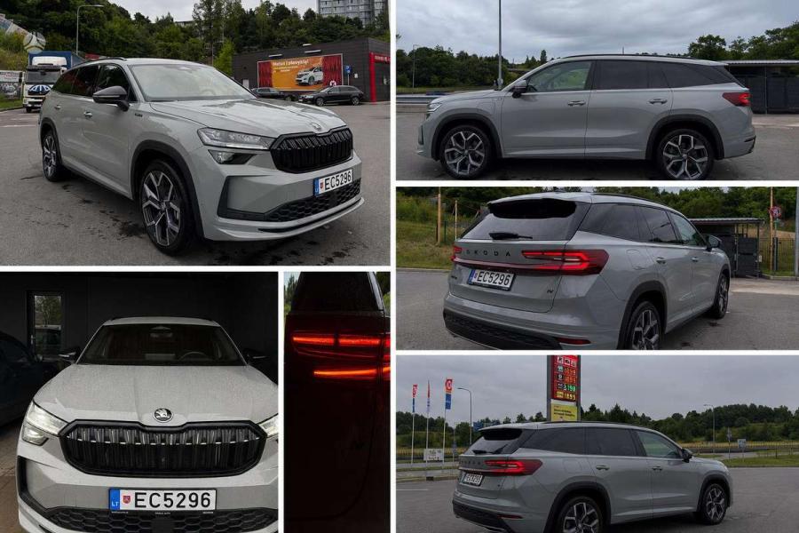 Серый Шкода Kodiaq 2025 в Вильнюс, объемом двигателя 1.50 л и пробегом 26 тыс. км за 43500 €, фото 1 на AUTOMOTO.COM.LV