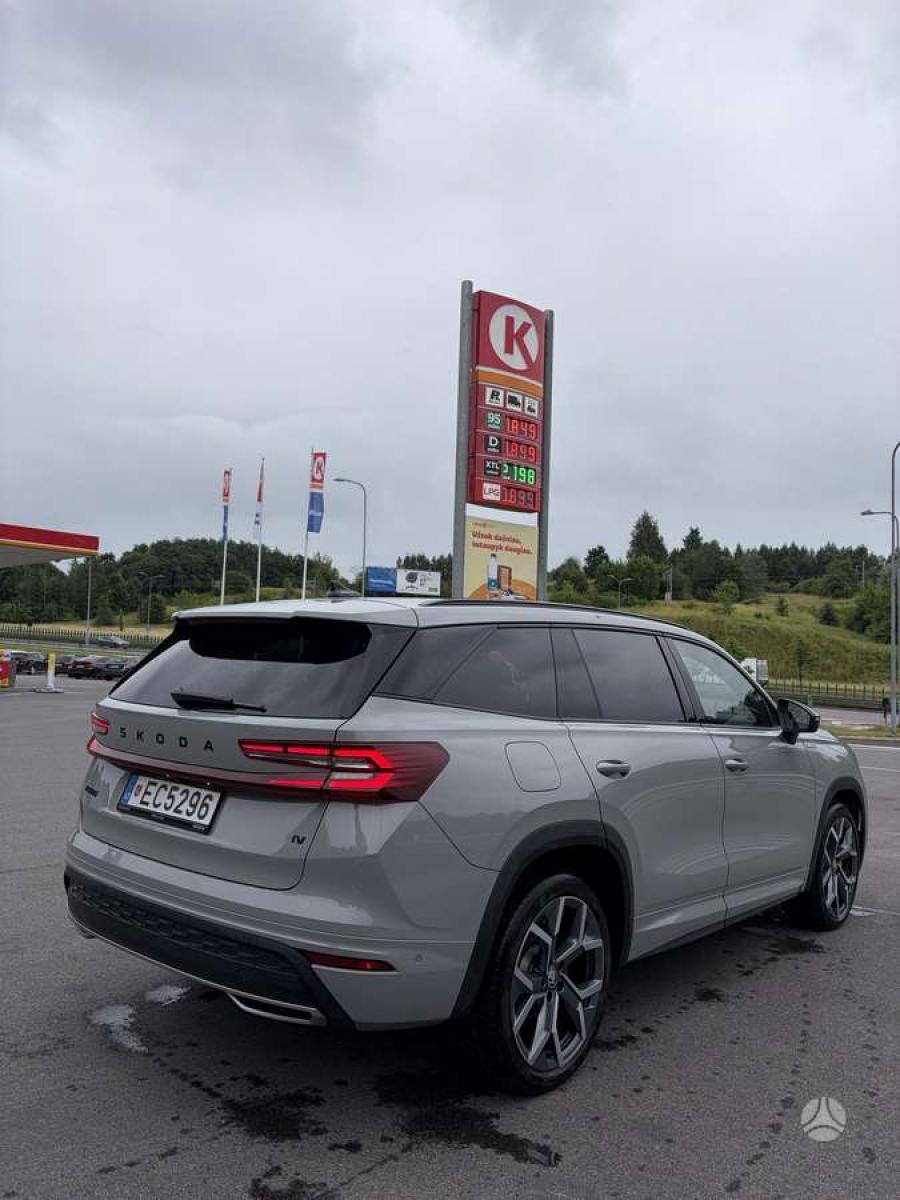 Серый Шкода Kodiaq 2025 в Вильнюс, объемом двигателя 1.50 л и пробегом 26 тыс. км за 43500 €, фото 8 на AUTOMOTO.COM.LV