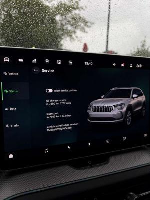 Серый Шкода Kodiaq 2025 в Вильнюс, объемом двигателя 1.50 л и пробегом 26 тыс. км за 43500 €, фото 24 на AUTOMOTO.COM.LV