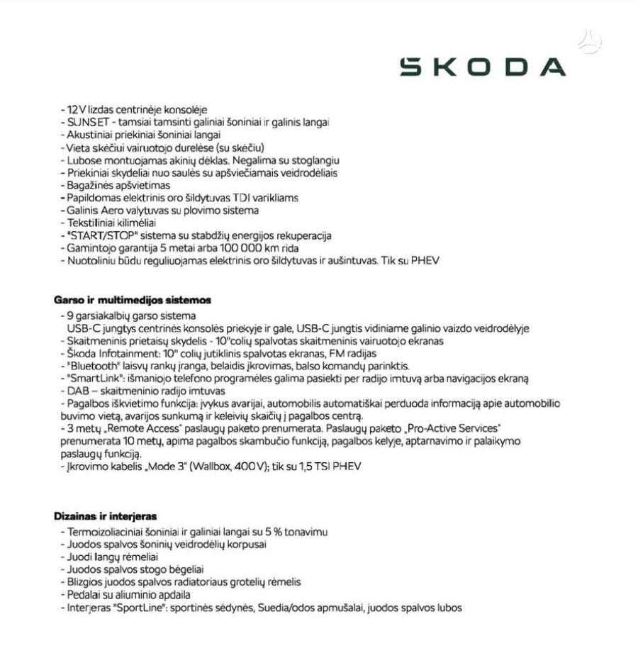Серый Шкода Kodiaq 2025 в Вильнюс, объемом двигателя 1.50 л и пробегом 26 тыс. км за 43500 €, фото 49 на AUTOMOTO.COM.LV